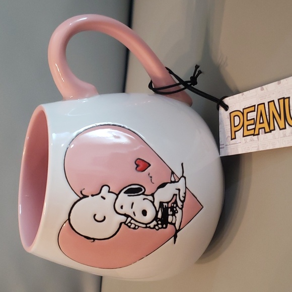 Peanuts | Dining | Peanuts Charlie Brown And Snoopy 2 Oz Stoneware Mug ...